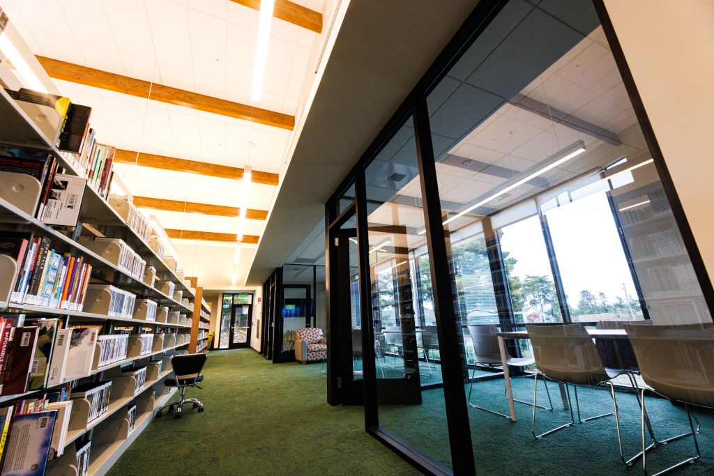 Gleaming blue and green and 50% bigger, new Aptos library opens Sunday ...