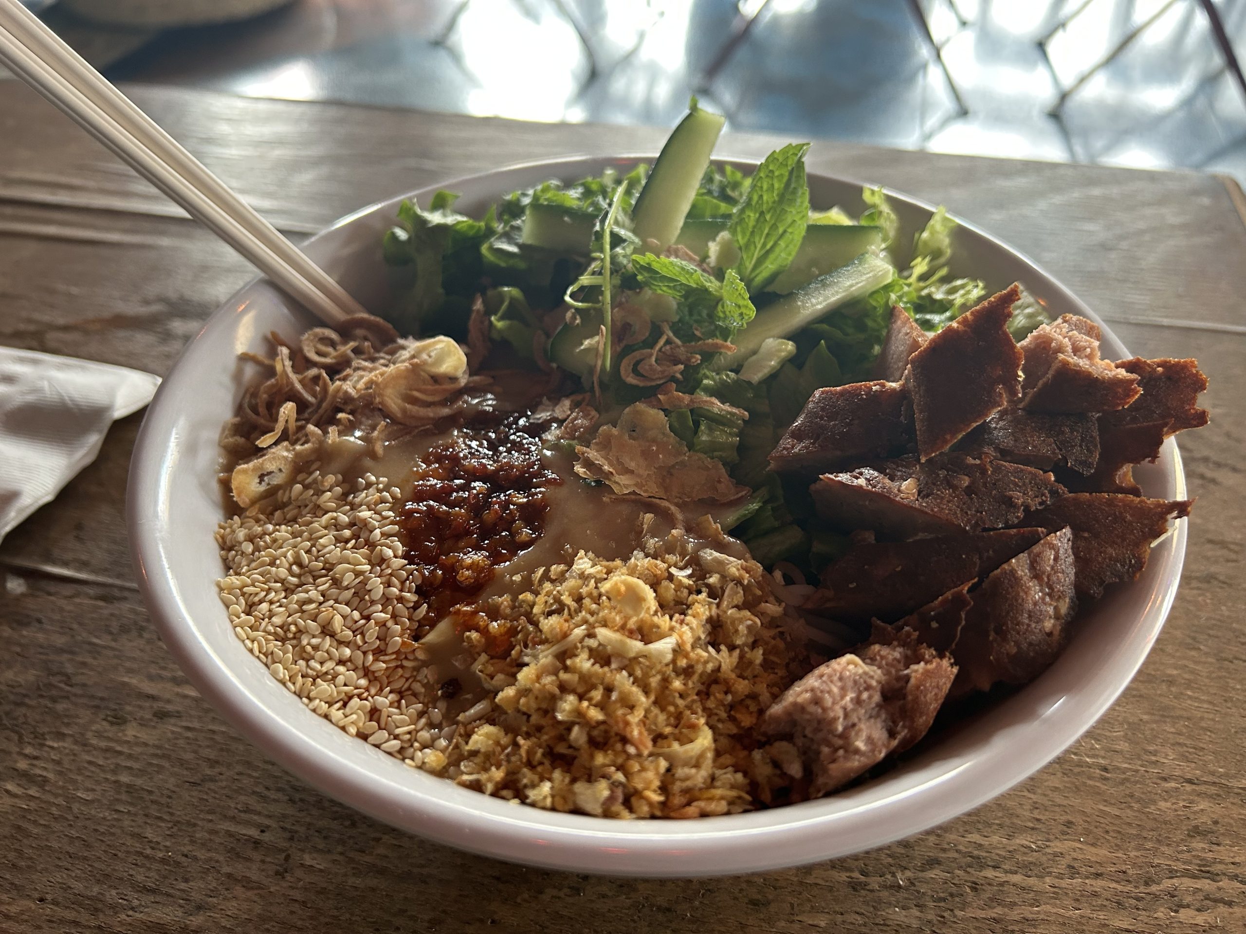 Eaters Digest: Vermicelli rice bowl at Mariposa Coffee Bar - Lookout ...