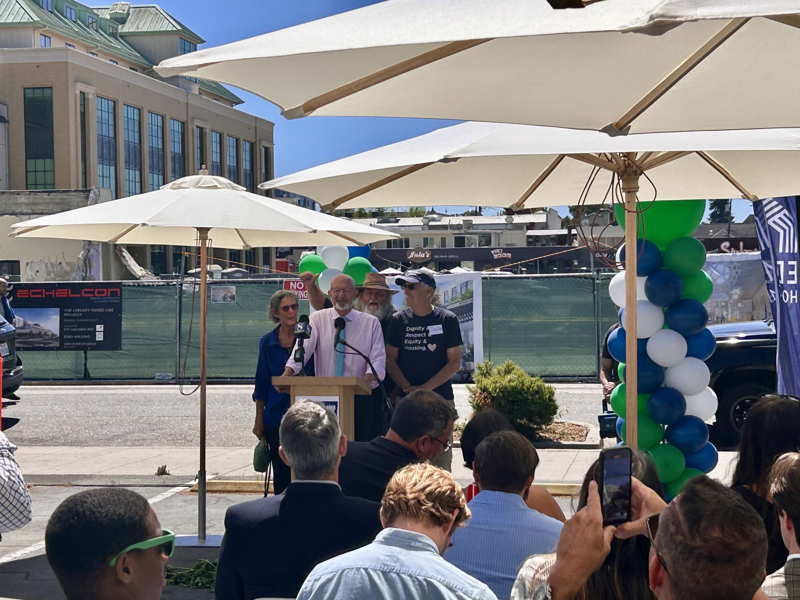 One arrested as Santa Cruz breaks ground on long-sought downtown ...